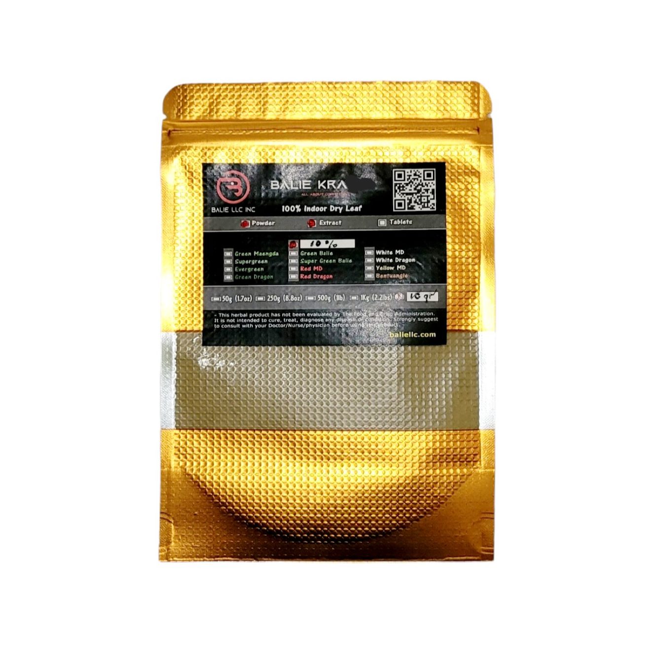 Shop Kratom Sample Pack | Pick Any 3 Kratom Powders| Baliellc.com